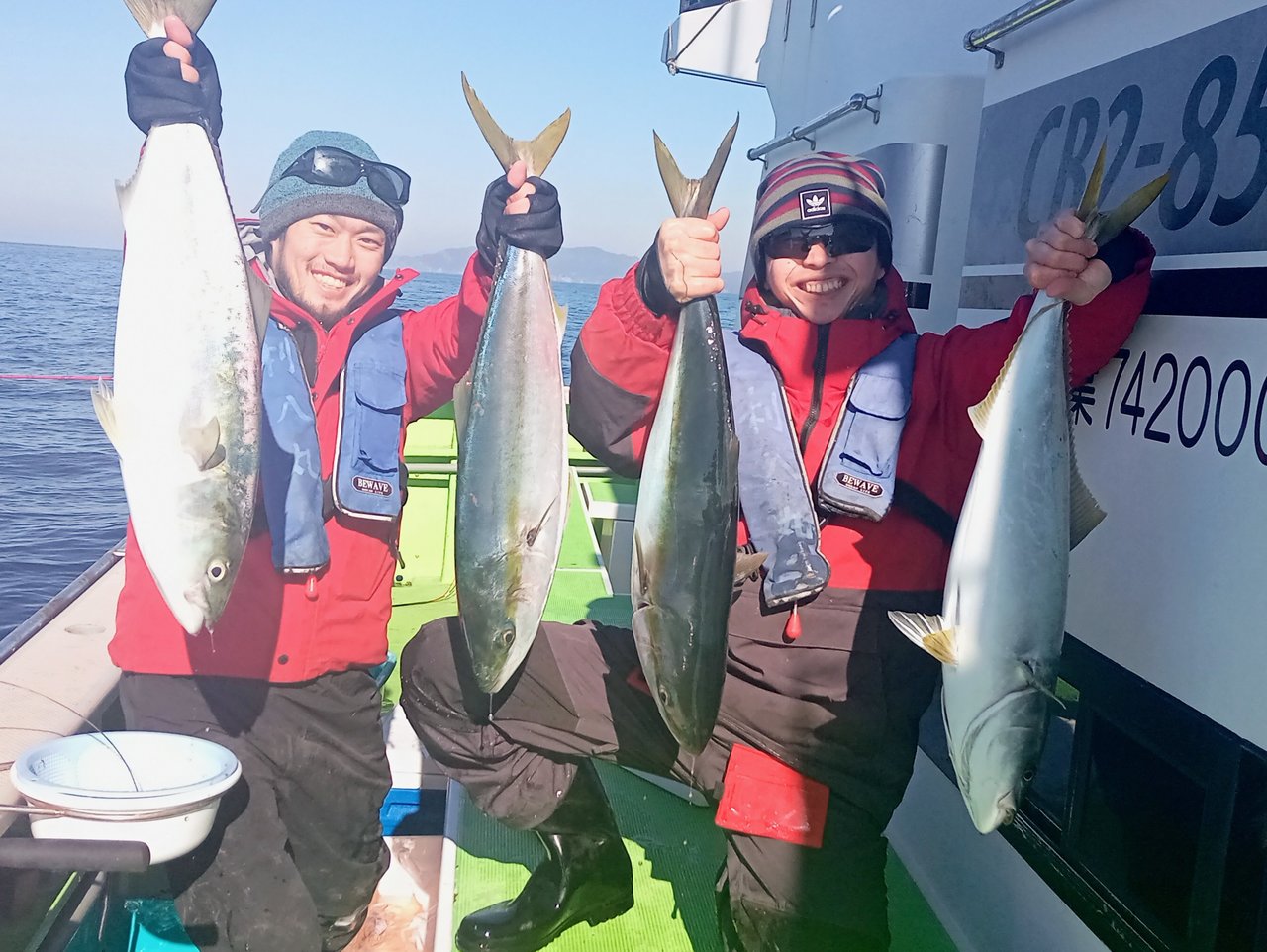 釣果｜利八丸（千葉県/勝山漁港）公式WEB予約「24時間受付・特別割引・ポイント還元」