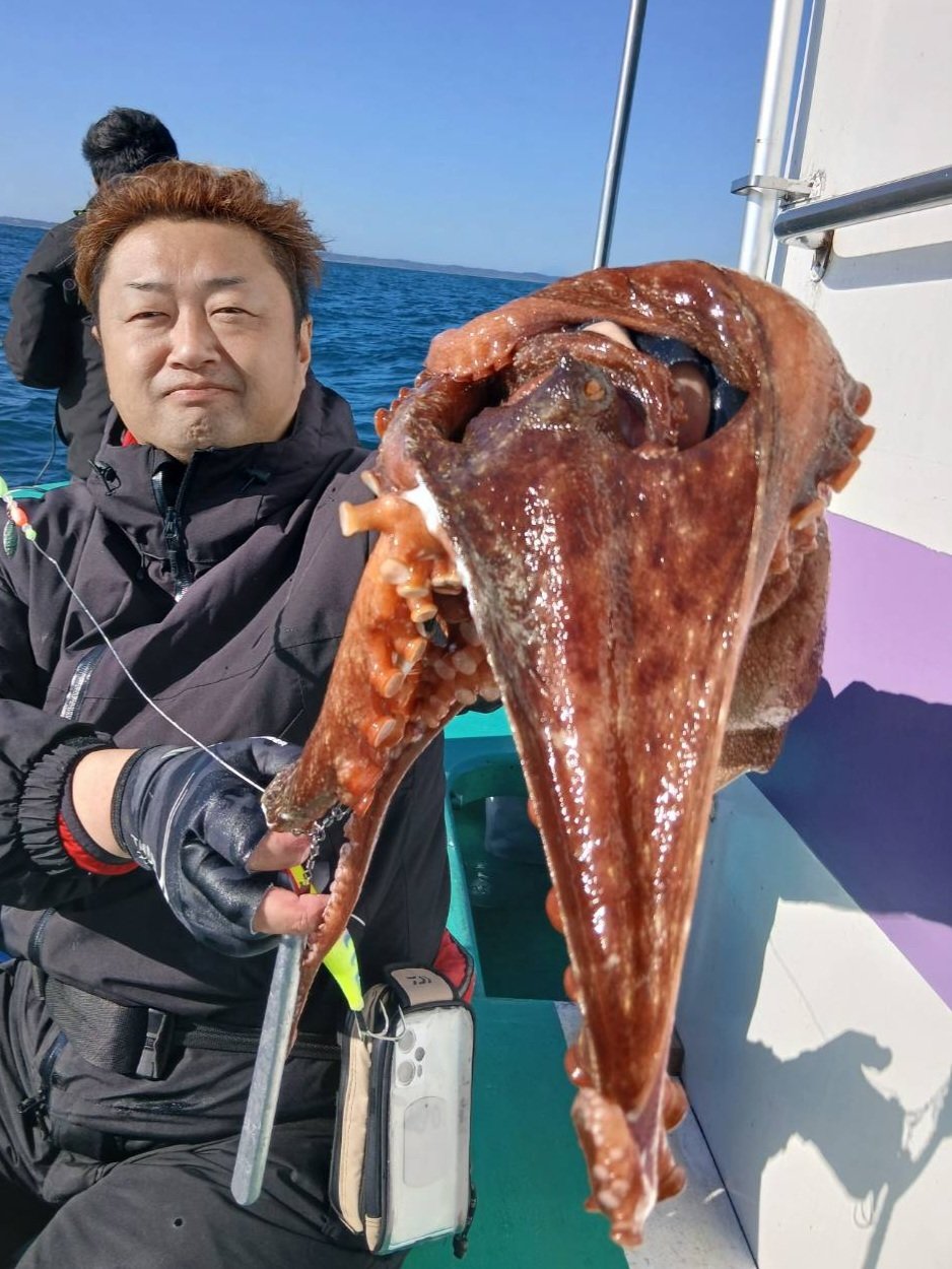 マダコの釣果｜2025年11月30日｜長岡丸（茨城県/鹿嶋旧港）｜沖釣り最新釣果情報｜海釣り・釣り船予約サイト「＠ベリー釣船予約」
